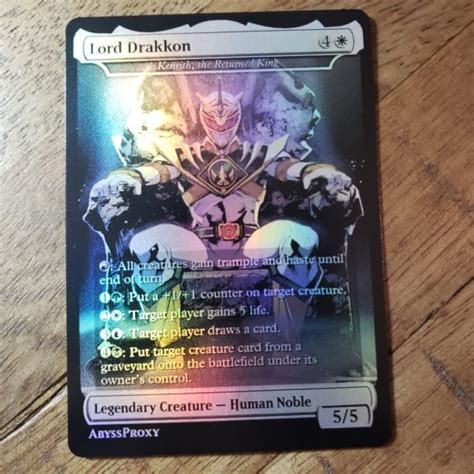 Kenrith The Returned King B Foil Mtg Abyss Proxy Shop Enhance Your Commander And Edh