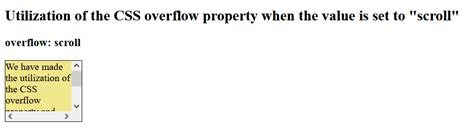 Css Overflow Tpoint Tech
