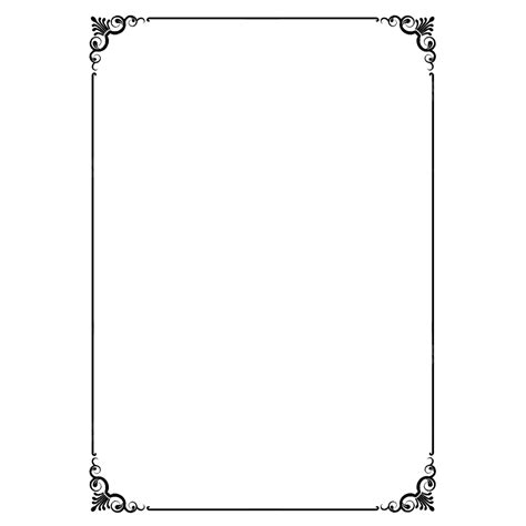 Formal Page Border