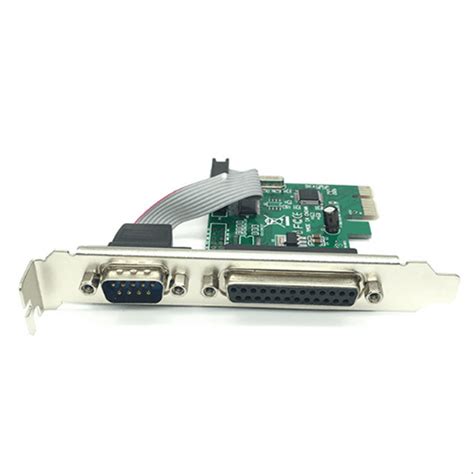 Imcbstt Ax99100 1p1s Rs232 Serial Parallel Port Db25 25pin Pcie Riser