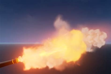 Cannon Blast Water Impact Nebbul VFX