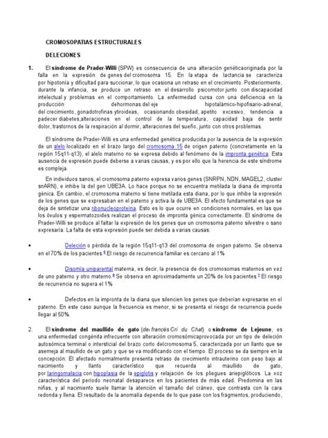 Pdf Cromosopatias Estructurales Dokumentips