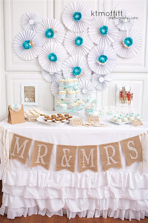 Bridal Shower Wedding Shower Bridalwedding Shower Party Ideas