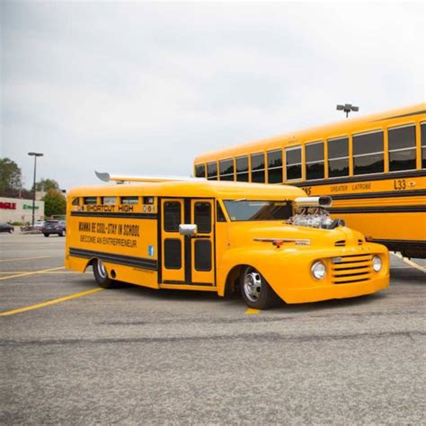 Souped Up School Bus Custom Motor Helps Charities Across The World