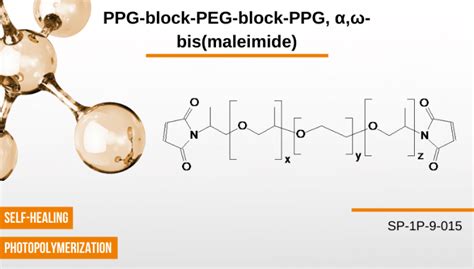 Ppg Block Peg Block Ppg α ω Bis Maleimide Product Of The Month