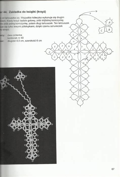 Needle Tatting Patterns Shuttle Tatting Patterns Crochet Needlework Beaded Cross Crochet
