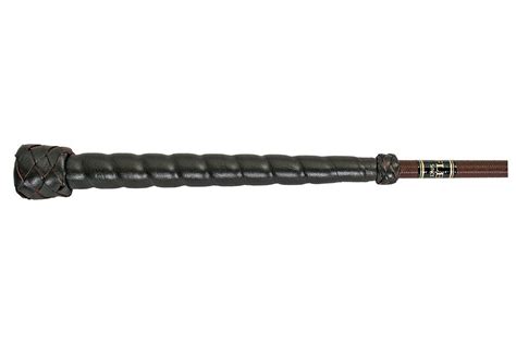 Fleck Wrapped Leather Handle Riding Whip Nztack