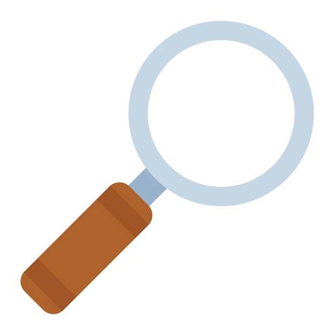 Premium Vector Loupe Vector Illustration Style