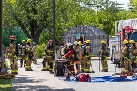 Incendie Dans Une école Primaire De Wendake