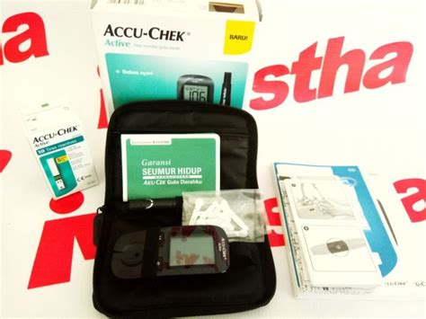 Accu Chek Active Alat Cek Gula Darah Glucose Lazada Indonesia