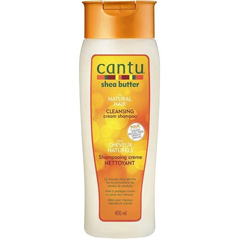 Cantu Shea Butter Natural Hair Sulfate Free Cleansing Cream Shampoo 4