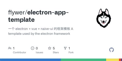 Github Flywer Electron App Template 一个 Electron Vue Naive Ui
