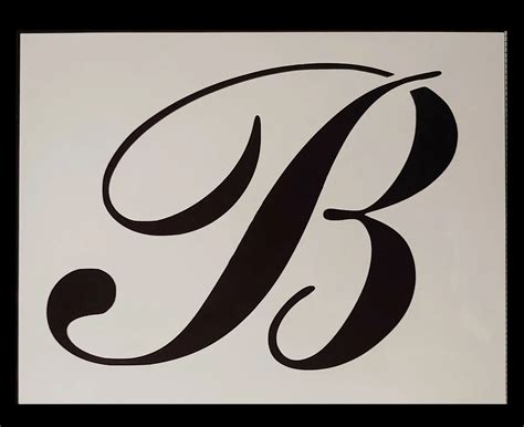 Cursive B