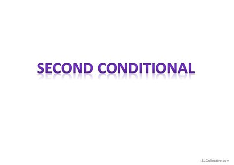 Conditionals And Gramma English ESL Powerpoints