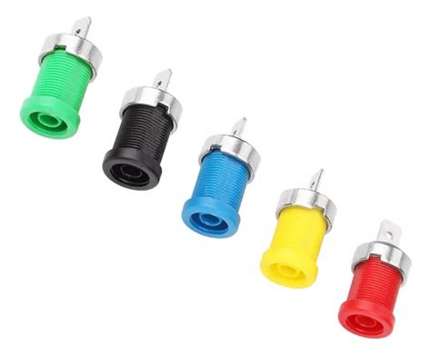 Banana Socket P Unidades Conector De Mm De Cor Parcelamento Sem Juros