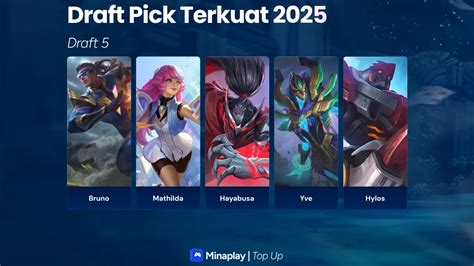 Draft Pick Mlbb Mematikan Kombinasi Hero Terbaik Untuk Kemenangan — Minarsih Tech