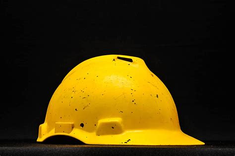 Worker Icon Helmet Employee Protection Vector Helmet Employee