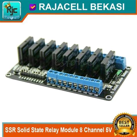 Promo Ssr Solid State Relay Module Channel V Dc High Level For Arduino Low Trigger Diskon