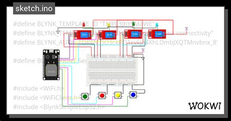 Esp32 Blynkrelays Wokwi Esp32 Stm32 Arduino Simulator