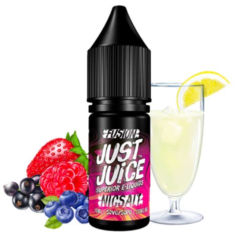 Just Juice 10ml 20mg Fusion Lemonade Andberry Burst Zamów Na Vapes