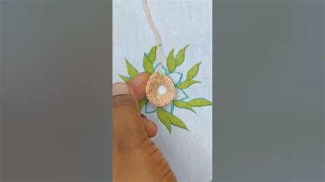 Modern 3d Flower Embroidery Design By Hand Stitch Embroidery Designs