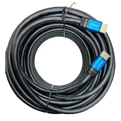 Black Copper Meter Stecker HDMI Cable Gbps At Piece In Palwal