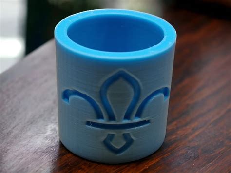 3d Printed Scout Woggle Made From Biodegradable Plastic 10 Colours