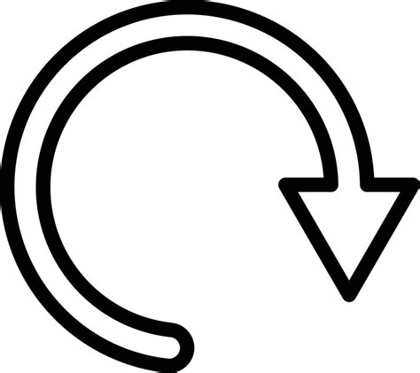 Redo Icon Style 12691141 Vector Art At Vecteezy
