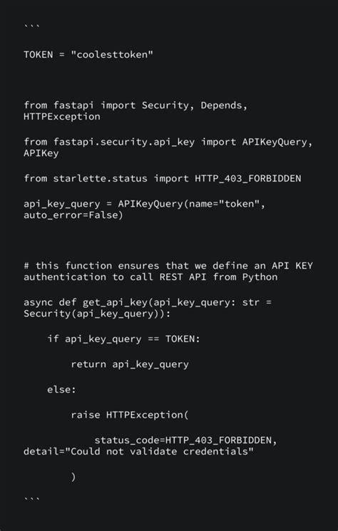 How To Create A Secure Rest Api In Python
