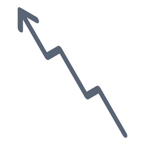 Graph Arrow Icon Isometric Style 15510568 Vector Art At Vecteezy