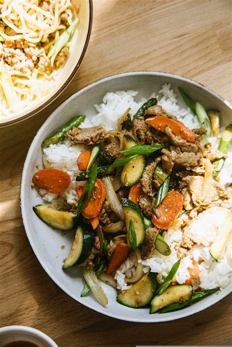 Miso Ginger Pork Stir Fry — Honeysuckle