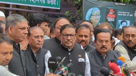 গণতন্ত্রকে নিরাপদ রাখতে বিএনপিকে প্রতিহত করতে হবে কাদের The