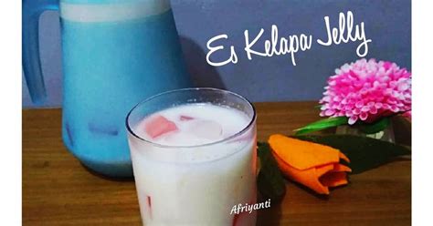 Resep Es Kelapa Muda Jelly Es Kelapa Kw Oleh Afriyanti Cookpad