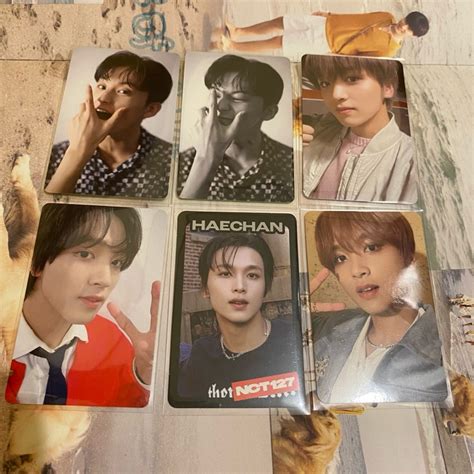 Jual Photocard Haechan Mark Jisung BNW Non BNW TC Ay Yo Black POB
