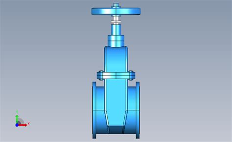 Z45x╱rvcx 16暗杆弹性座封闸阀 Z45x╱rvcx 16 400stepstep模型图纸下载 懒石网