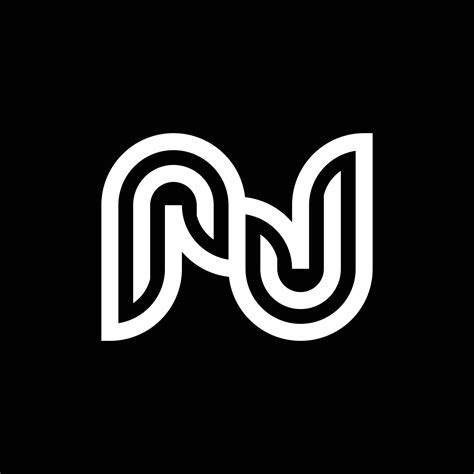 Letter Nj Monogram Creative Business Logo 11885282 Vector Art At Vecteezy