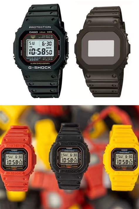 Casio Miniature Watch Erasers Celebrate G Shocks 40th Anniversary
