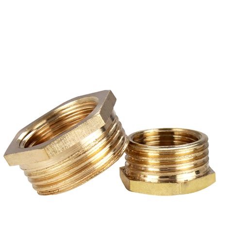 Brass Male And Female Thread Reducing Bushing Bush Threaded Fitting