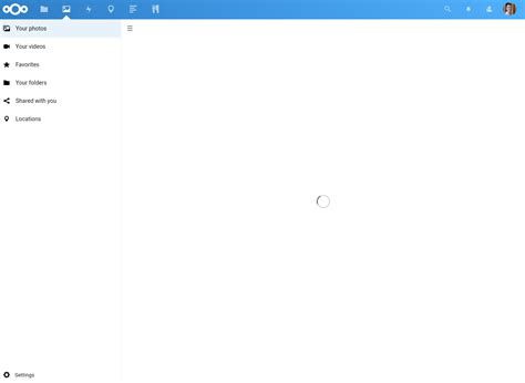 Photos Page Periodically Gets Stuck Loading · Issue 629 · Nextcloud