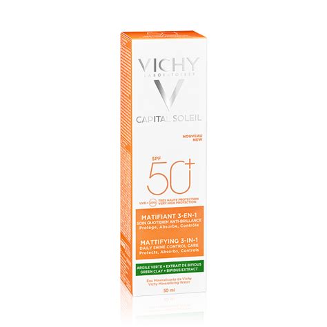 Vichy Capital Soleil Spf50 Matifiant 3 En 1 50 Ml Paraclikcom