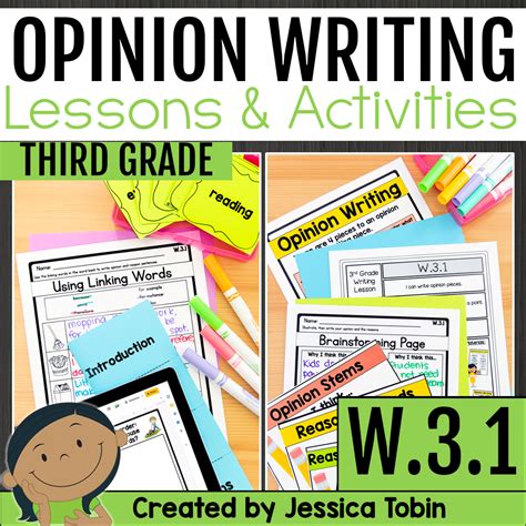 3rd Grade Opinion Writing Unit W 3 1 Graphic Organizers Lessons
