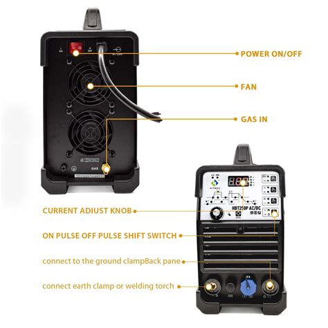 Hitbox Tig Welder Hbt250p Efficient Aluminum Welding