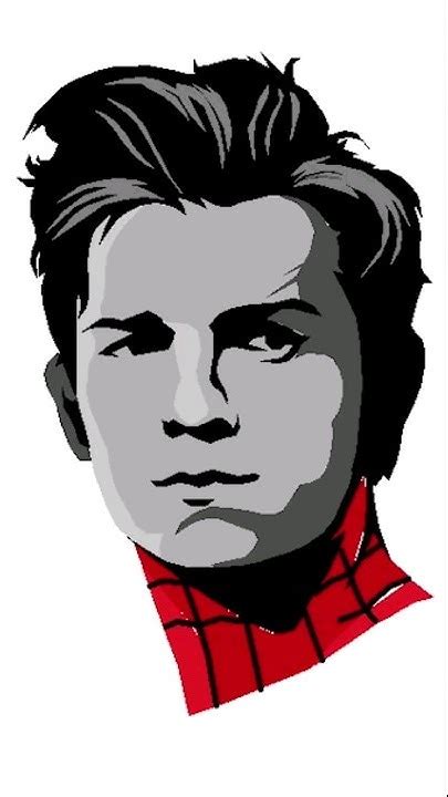Tom Holland Spiderman Using Sketchpy Library 🕸🕷 Spiderman