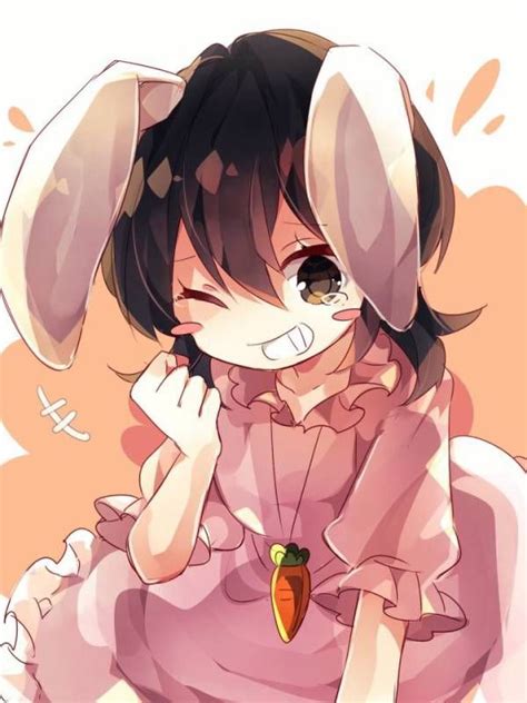 因幡てゐとウインクの画像 50枚 東方画像まとめブログ2 Illustration Anime Fan Art