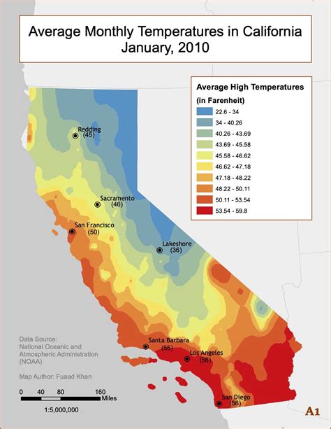 Average Temperature Interpolation — Gis Portfolio