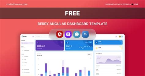Free Open Source Angular Dashboards And Admin Panels