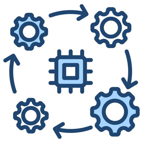 Interconnected Generic Color Lineal Color Icon