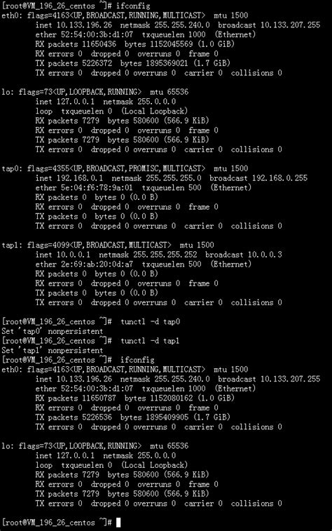 centos下使用tun tap虚拟网卡的基本教程 csdn博客