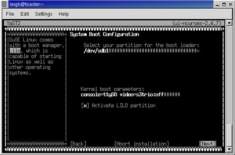 Installing Suse Linux 73 On A 7043 140 A Walkthrough