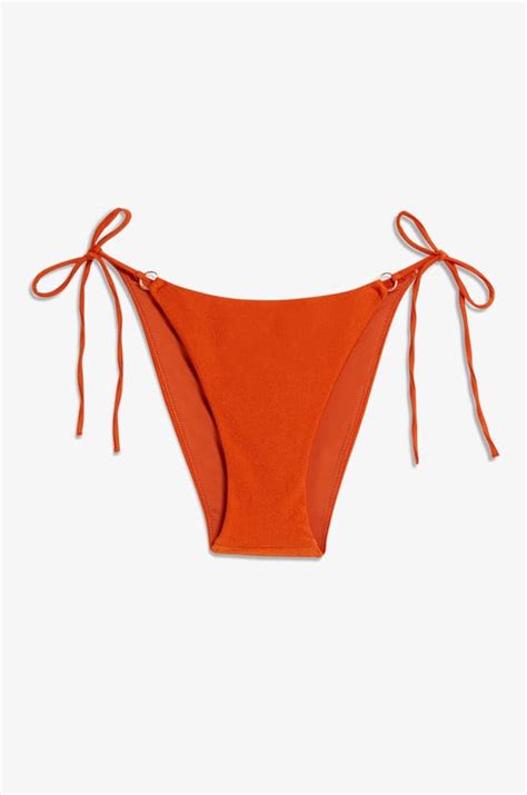 Culotte Bikini Bas De Maillot Satiné Strap Swim Emeraude Etam